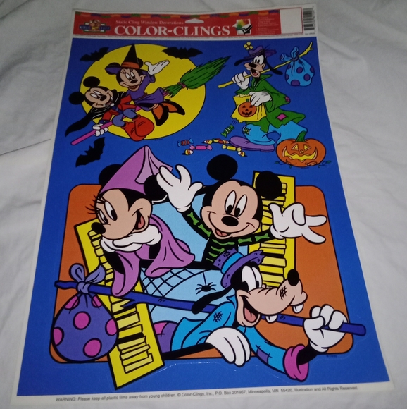 Disney | Holiday | Nos Halloween Disney Mickey Mouse Goofy Minnie Color ...